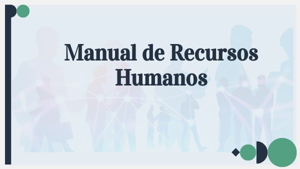 Manual Recursos Humanos | Genially