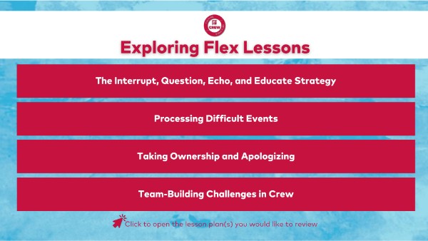 Exploring Flex Lessons