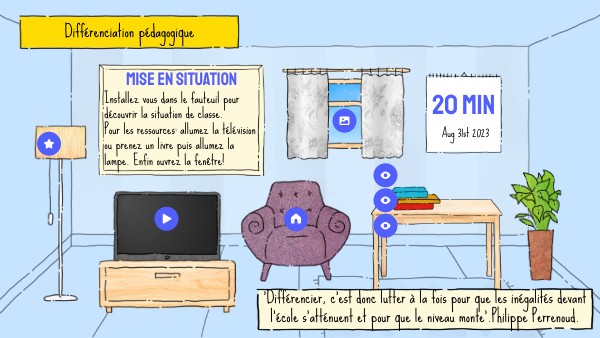 Diff: mise en situation | Genially