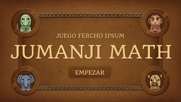 JUMANJI MATH | Genially