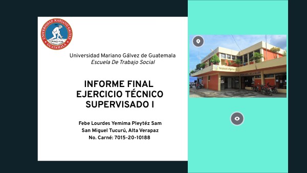 INFORME FINAL | Genially