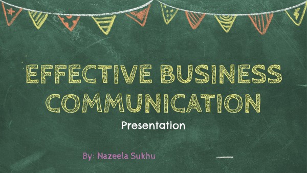 EFFECTIVE COMMUNICATION PRESENTATION | Genially