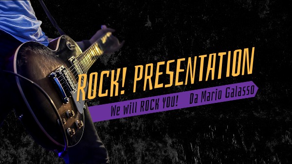 ROCK! PRESENTATION | Genially