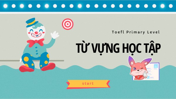 Toefl Primary: In my backpack | Genially