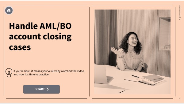 ENG - Handle AML/BO account closing cases | Genially