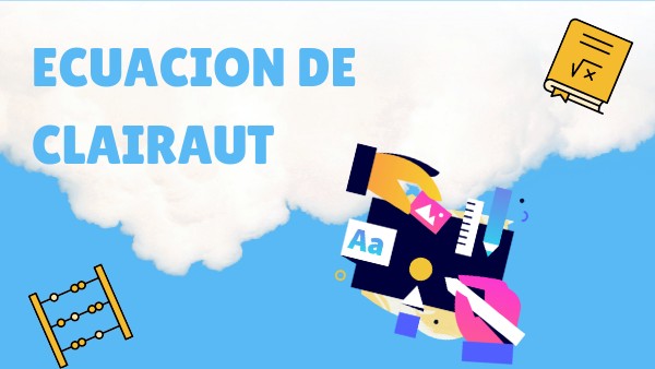 ECUACION DE CLAIRAUT