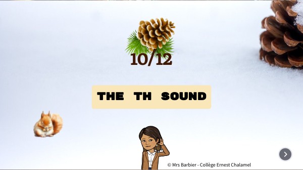 The TH sound | Genially