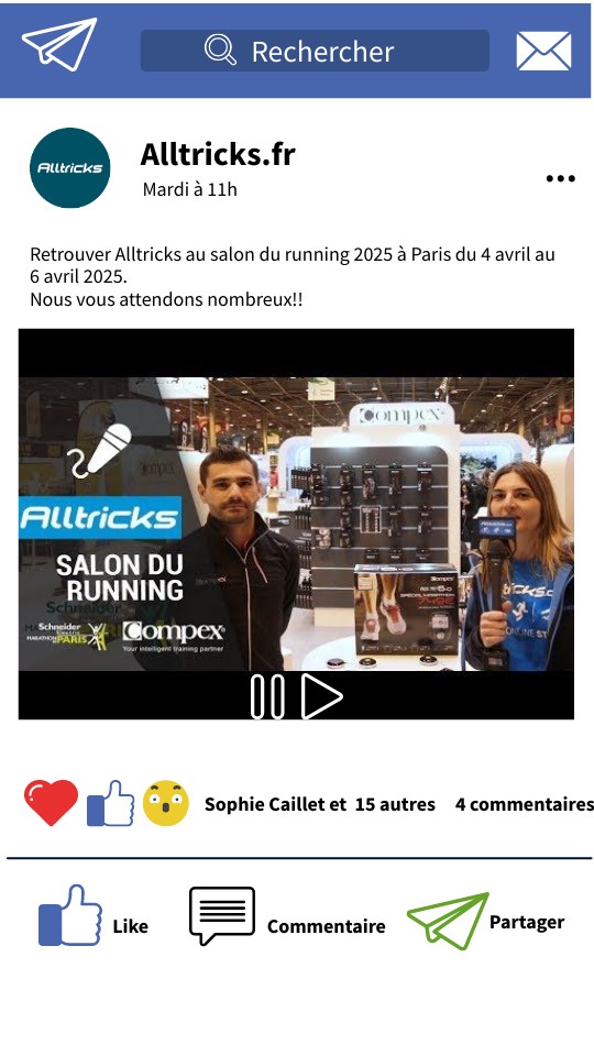 Présentation interactive basique mobile