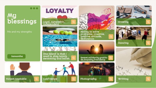 Count your blessings | Genially