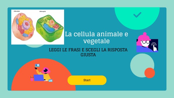 Cellula animale e vegetale | Genially