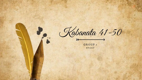 Kabanata 41-50 | Genially