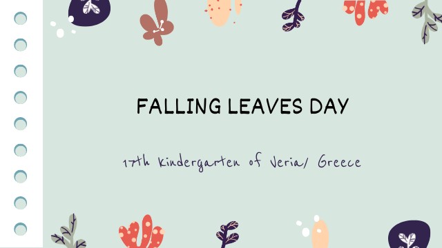 falling leaves day