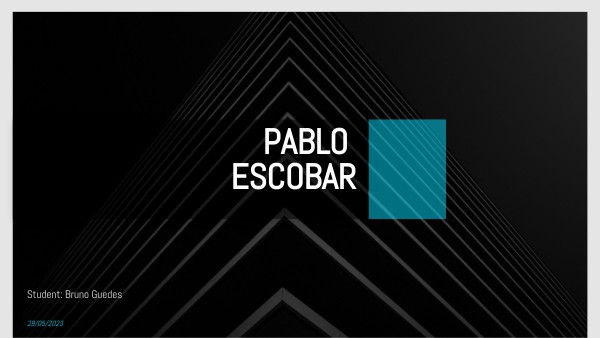 PABLO ESCOBAR | Genially