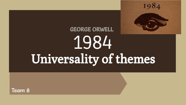 1984 - Universality of themes