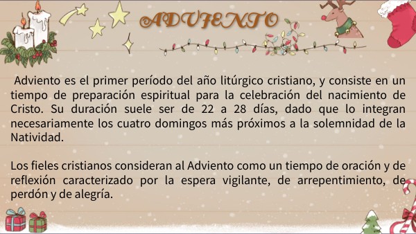 CALENDARIO ADVIENTO NAVIDAD VINTAGE | Genially