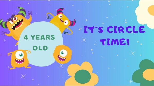 It´s Circle Time 4 years old