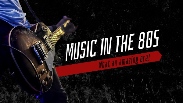 80s MUSIC PRESENTATION | Genially