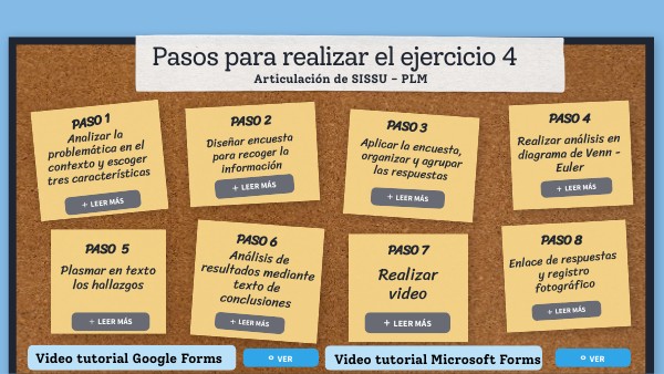 Pasos para realizar el ejercicio 4 | Genially