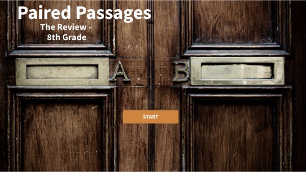 Paired Passage Review 8th Grade 23-24