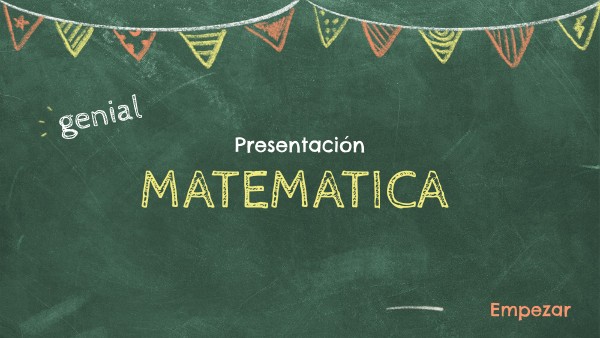 Matematica | Genially