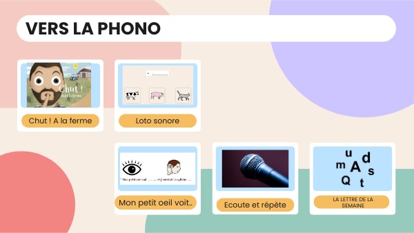 vers la phono | Genially