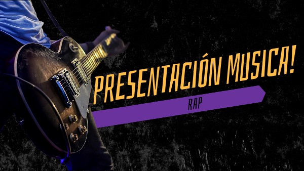 PRESENTACIÓN Rap | Genially
