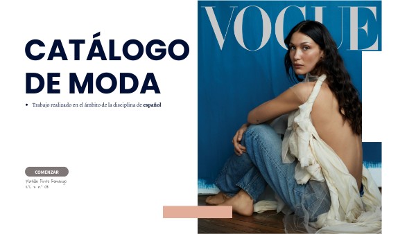 CATÁLOGO DE MODA - ESPAÑOL