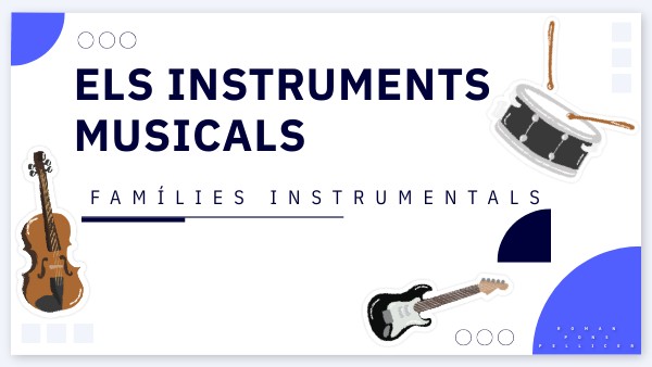 CLASSIFICACIÓ DELS INSTRUMENTS MUSICALS | Genially