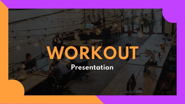 WORKOUT presentation | Genially
