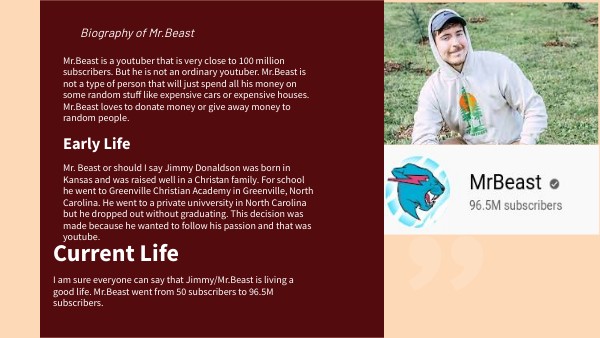 Mr.Beast Biography