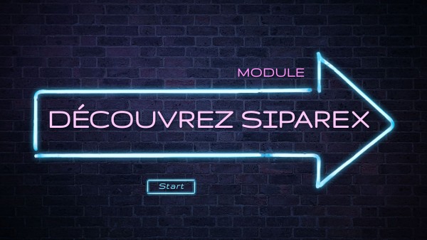 Module e-learning "Découvrez Siparex"