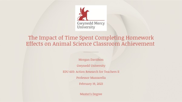 Master's Education Thesis_Davidson