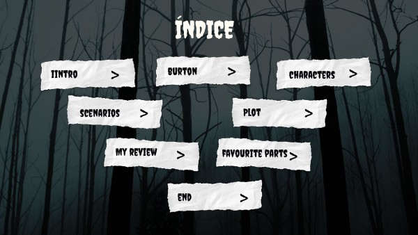 NIGHTMARE BEFORE CHRISTMAS | Genially