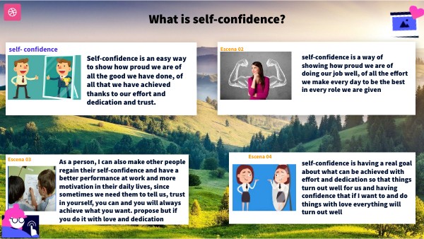 What is self-confidence?