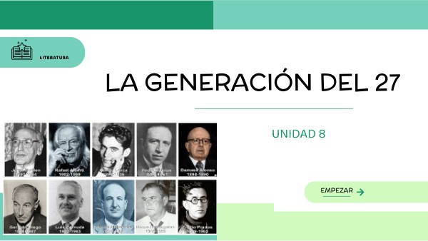 GENERACIÓN DEL 27 | Genially