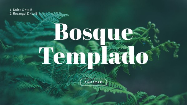 BOSQUE TEMPLADO