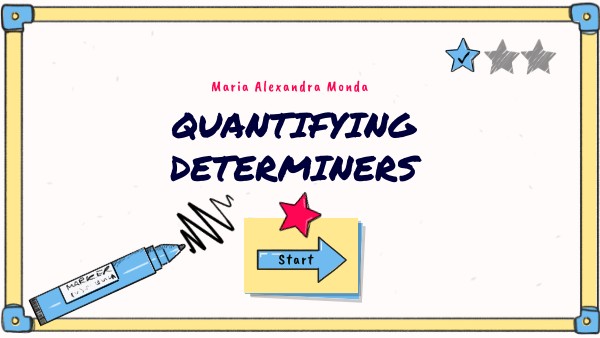 QUANTIFYING DETERMINERS