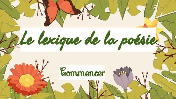 versification | Genially