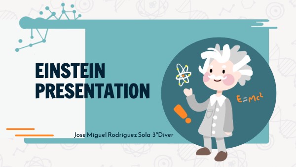 PRESENTACIÓN EINSTEIN | Genially