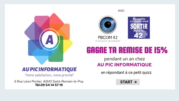 QUIZZ AU PIC INFORMATIQUE