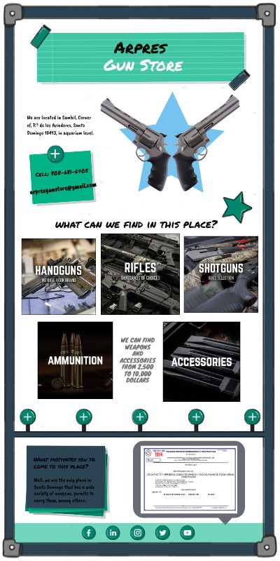 Arpres Gun Store | Genially