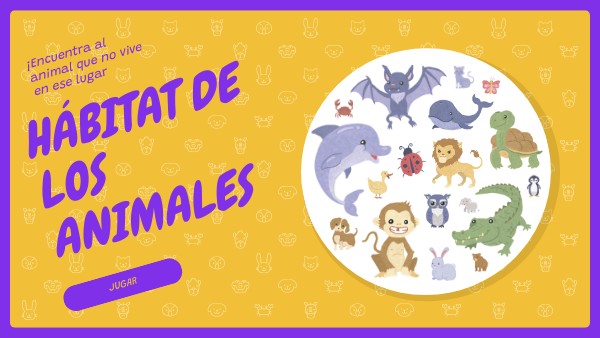 ¿DÓNDE VIVEN LOS ANIMALES? | Genially