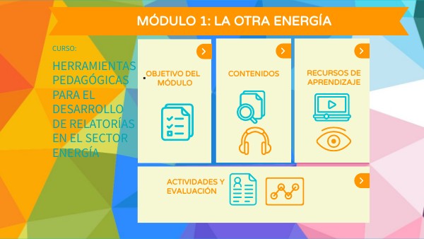 RUTA DE APRENDIZAJE CURSO ENERGÍA-MÓDULO1 | Genially