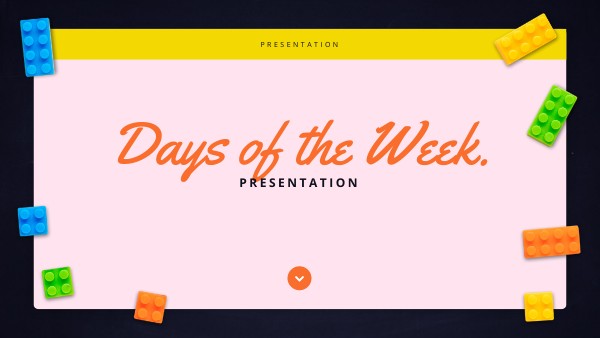 DAYS OF THE WEEK | Genially