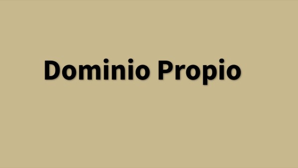 Dominio Propio | Genially