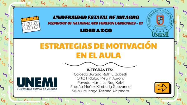 ESTRATEGIAS DE MOTIVACIÓN EN EL AULA | Genially