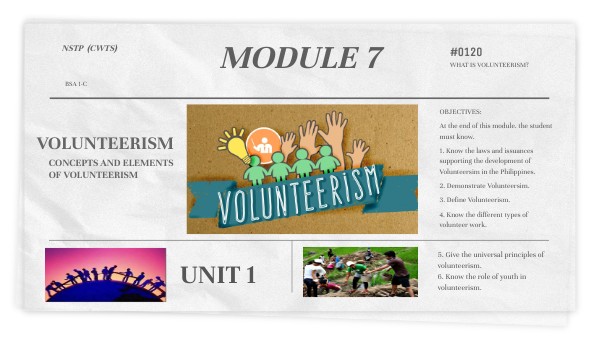 NSTP M7 UNIT 1