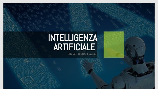 INTELLIGENZA ARTIFICIALE | Genially