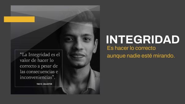 INTEGRIDAD | Genially