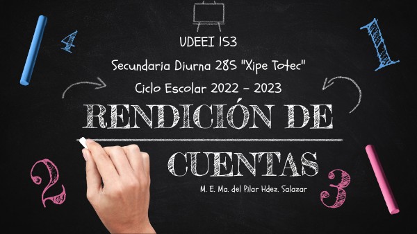 RENDICION DE CUENTAS UDEEI 2022-2023 | Genially